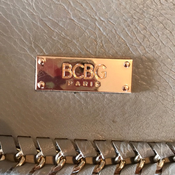 BCBG | Bags | Bcbg Grey Satchel | Poshmark